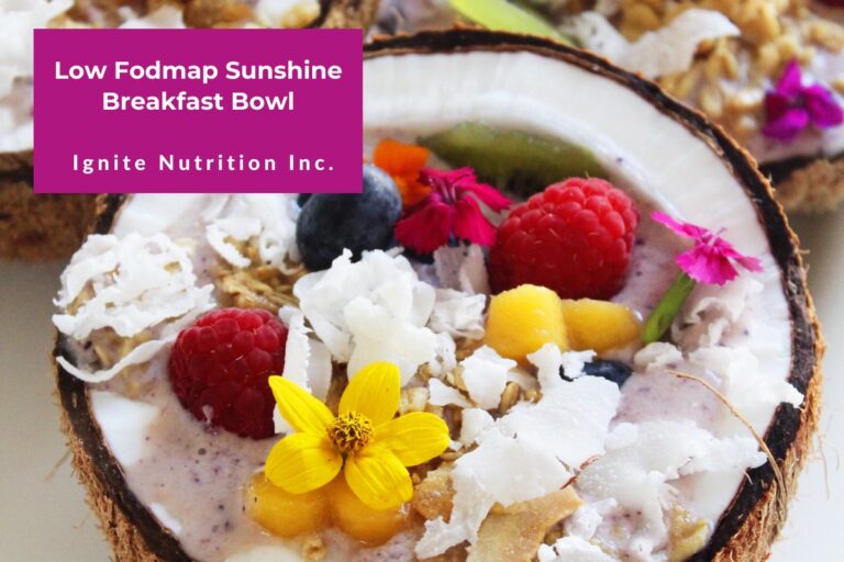 3 IBS-Approved Low FODMAP Breakfast Ideas - Ignite Nutrition